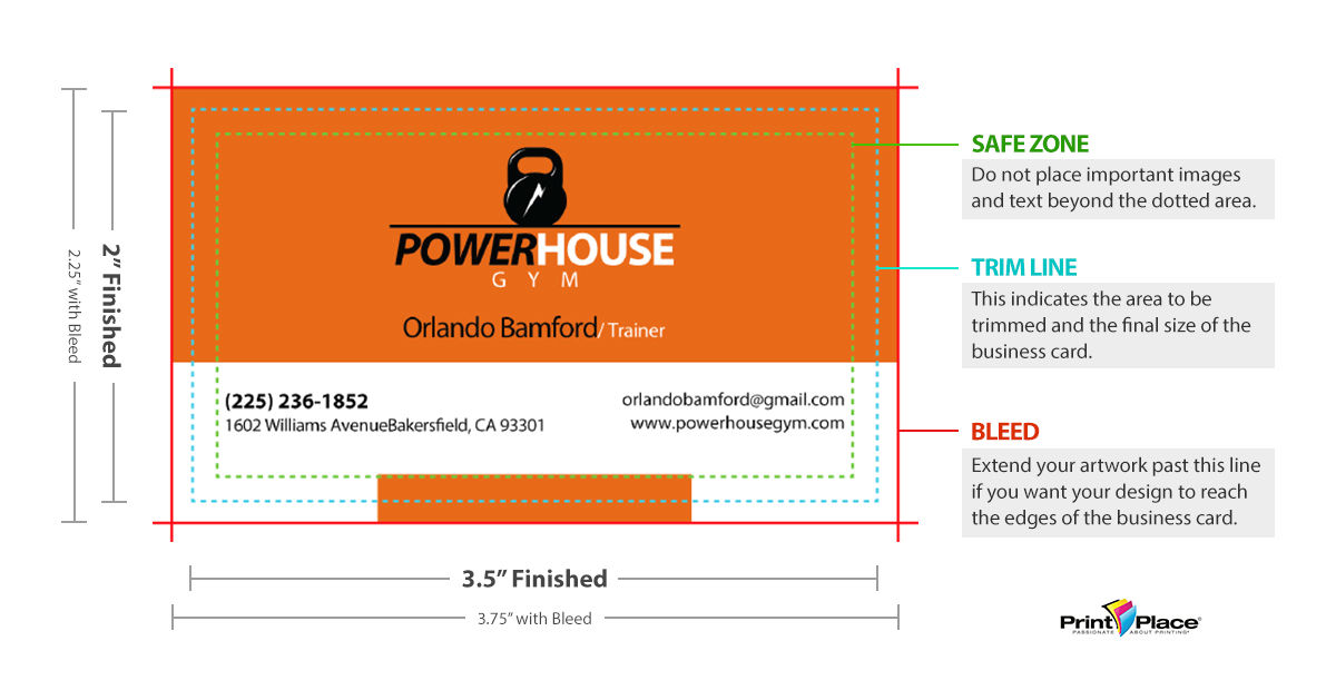 Standard Business Card Sizes Around The World PrintPlace Standard Business Card Sizes Around The World PrintPlace